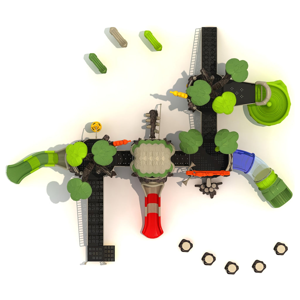 Opal Creek | Ancient Tree Themed Playground | Playground Depot